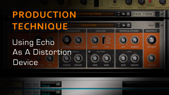 How to Use The Echo as a Distortion Device