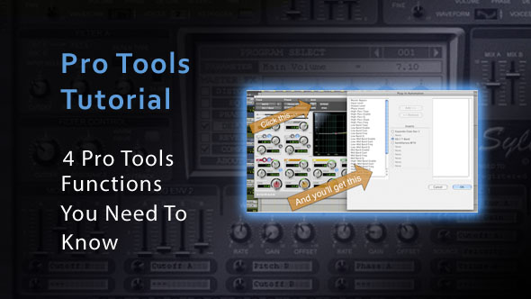 Pro Tools Functions You Need to Know