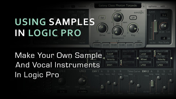 Make Your Own Sample & Vocal Stab Instruments In Logic Pro