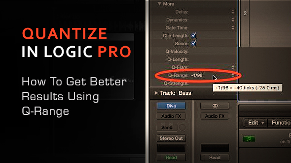 Quantizing In Logic Pro X - How to Get Better Results Using Q-Range