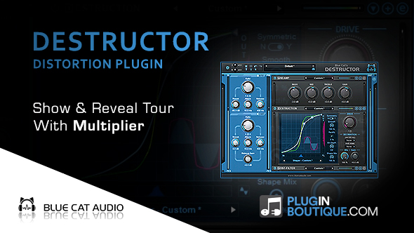 Destructor Distortion Plugin By Blue Cat Audio - Show & Reveal With