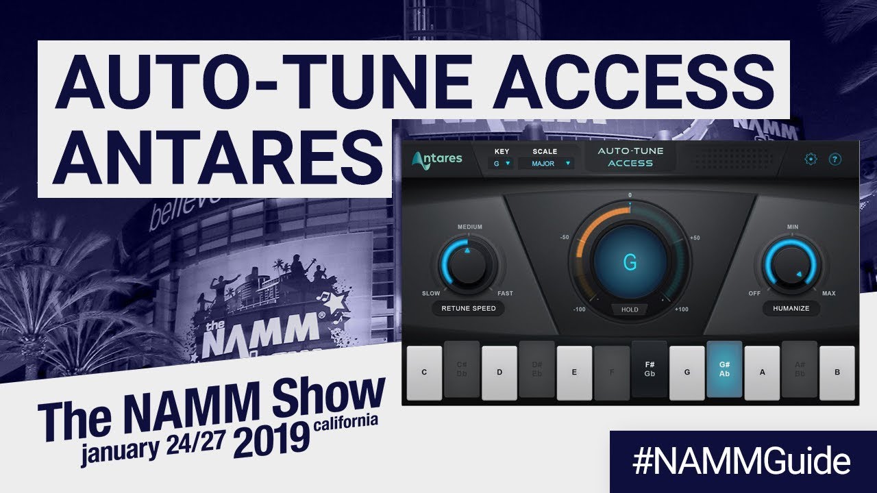 Auto-Tune Access by Antares | NAMM Show 2019