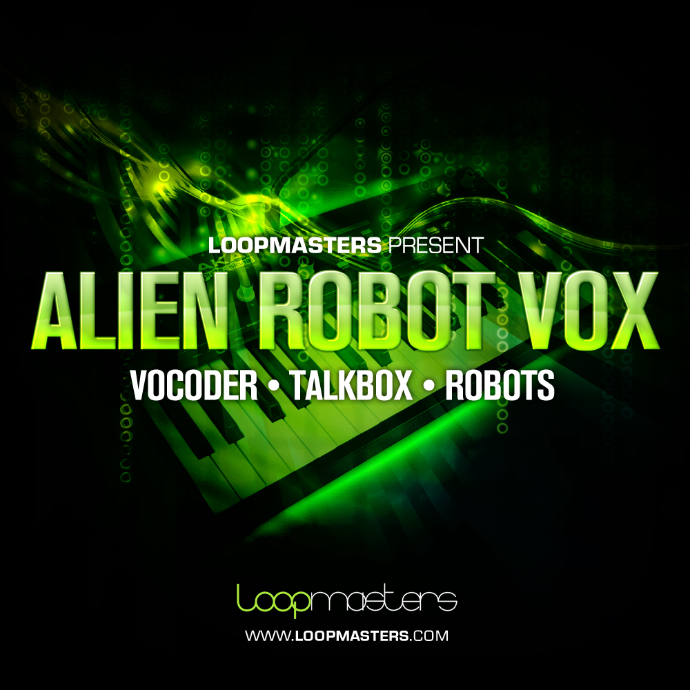 Alien Robot Vox, Vocoder Sample CD, Talkbox Samples, Robot Vox Sounds,