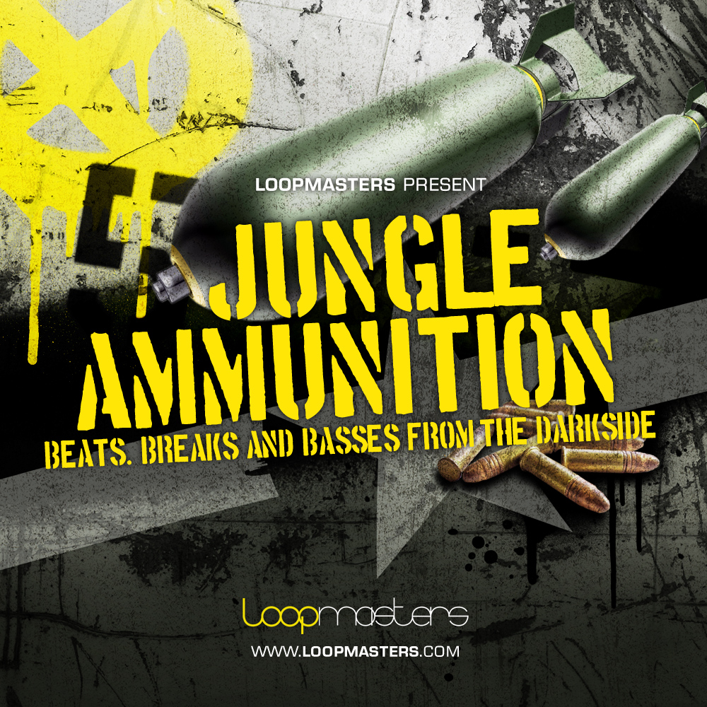 Jungle Ammunition, Drum&Bass Sample CD, Jungle Samples, Dubstep,