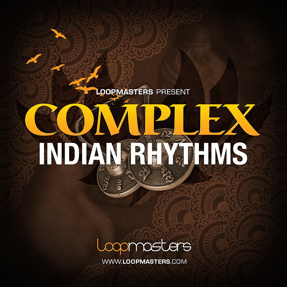 Complex Indian Rhythms, Indian Drums Sample CD, Bhangra Drum Loops,