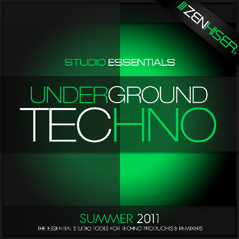 Studio Essentials - Underground Techno, Techno Sample CD, Tech House