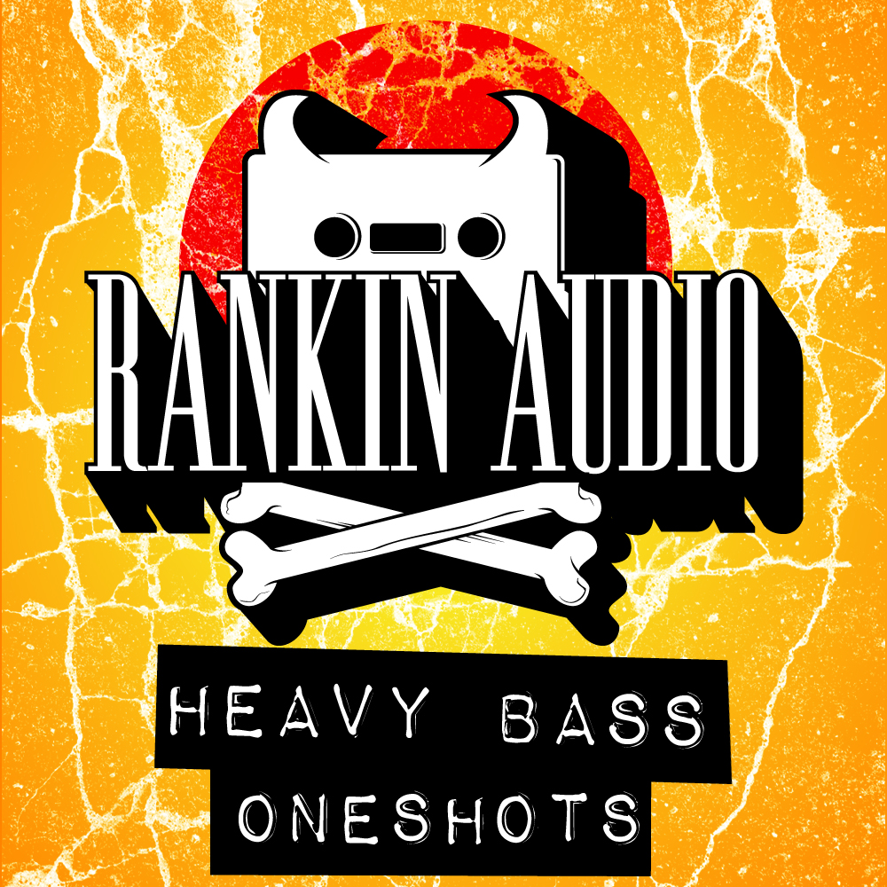 Heavy Bass Oneshots, Bass Sample CD, Single Shot Bass Samples, Bass