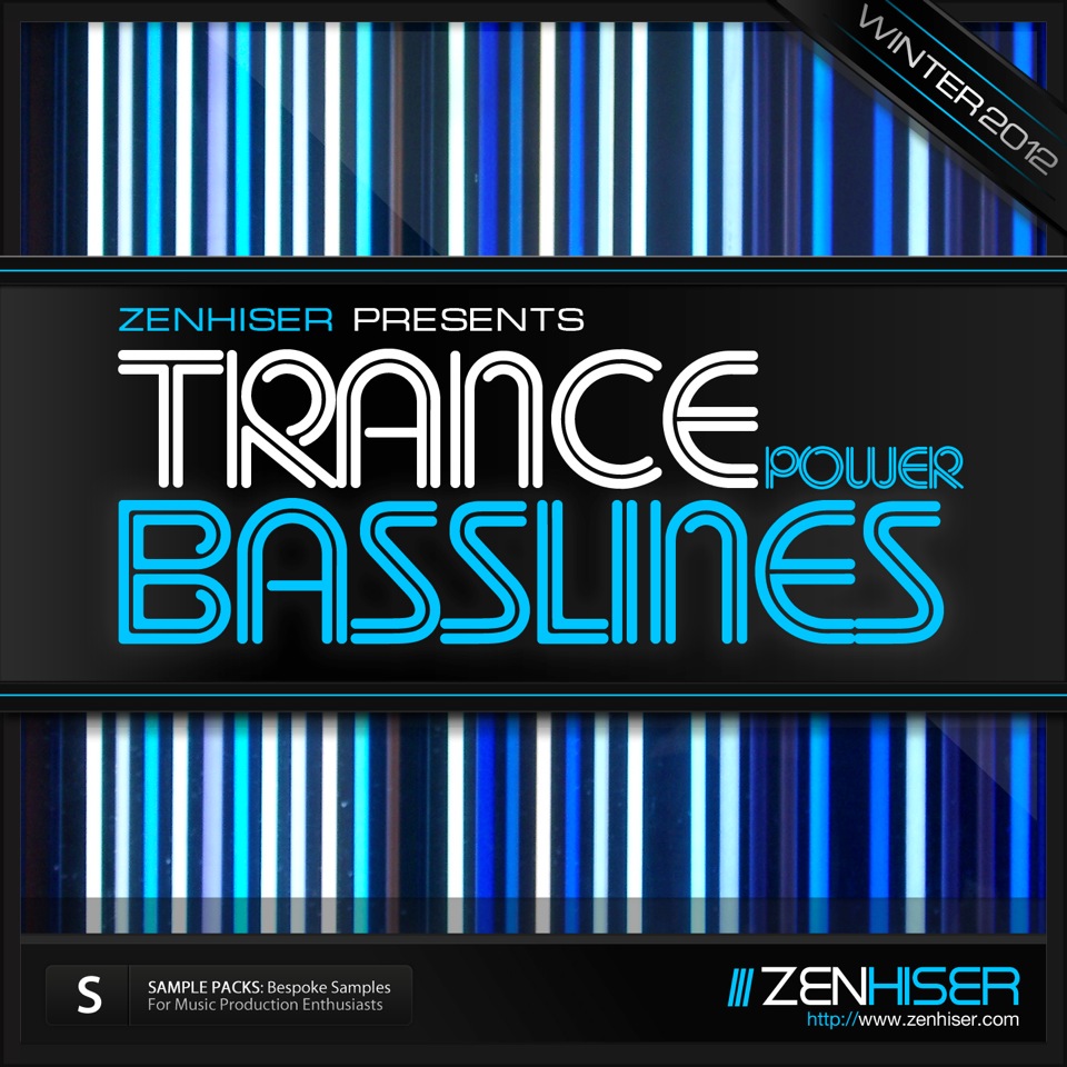 Trance Power Basslines, Bassline Sample CD, Trance Bass Samples,