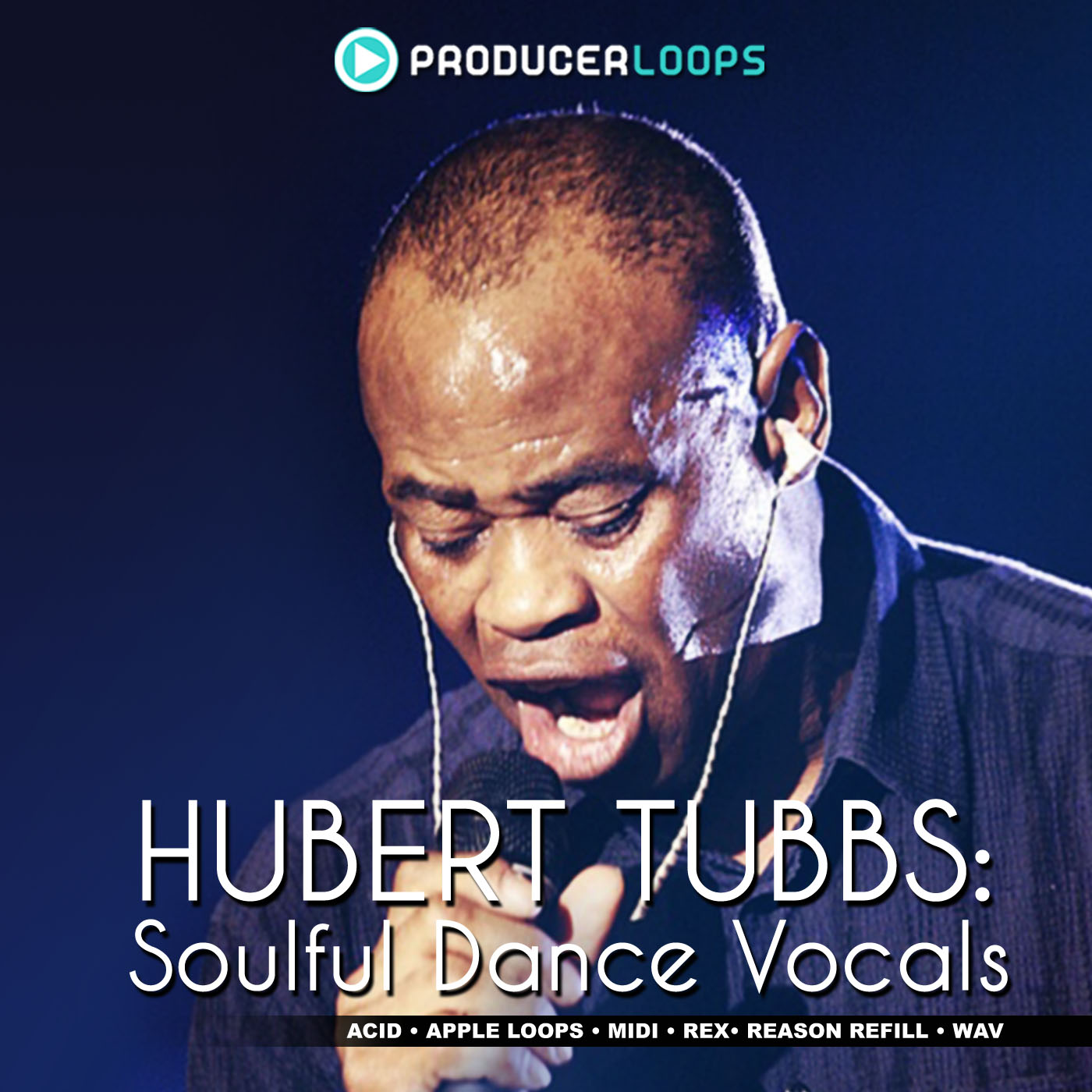Hubert Tubbs - Soulful Dance Vocals, Soul Vocals Sample CD, RnB Vocal