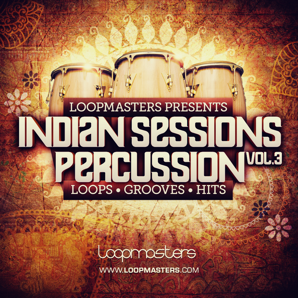 World Drums Samples, Indian Sessions Percussion Vol. 3, Indian