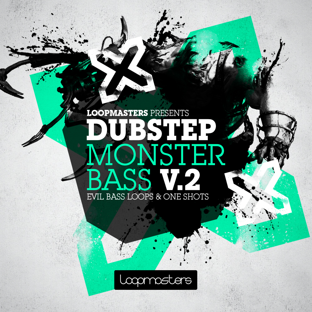 Dubstep Bass Samples, Dubstep Monster Bass Vol 2, Dubstep Bass Loops,