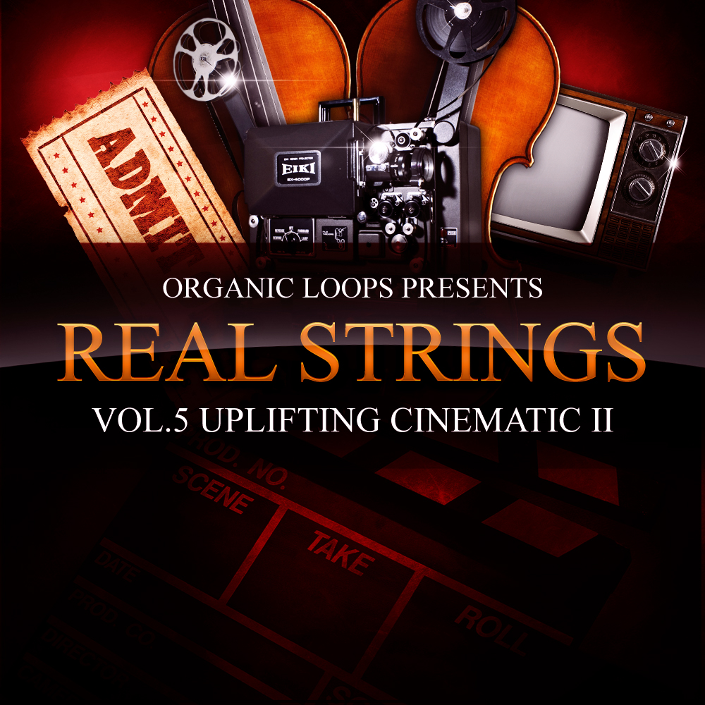 Cinematic Samples, Real Strings Vol. 5 - Uplifting Cinematic Strings