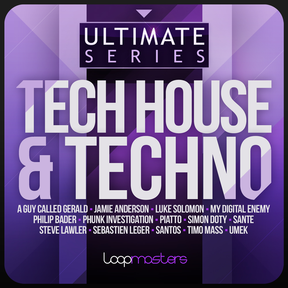 Royalty Free Tech House Sample Bundle, Loopmasters Techno Wav Loop