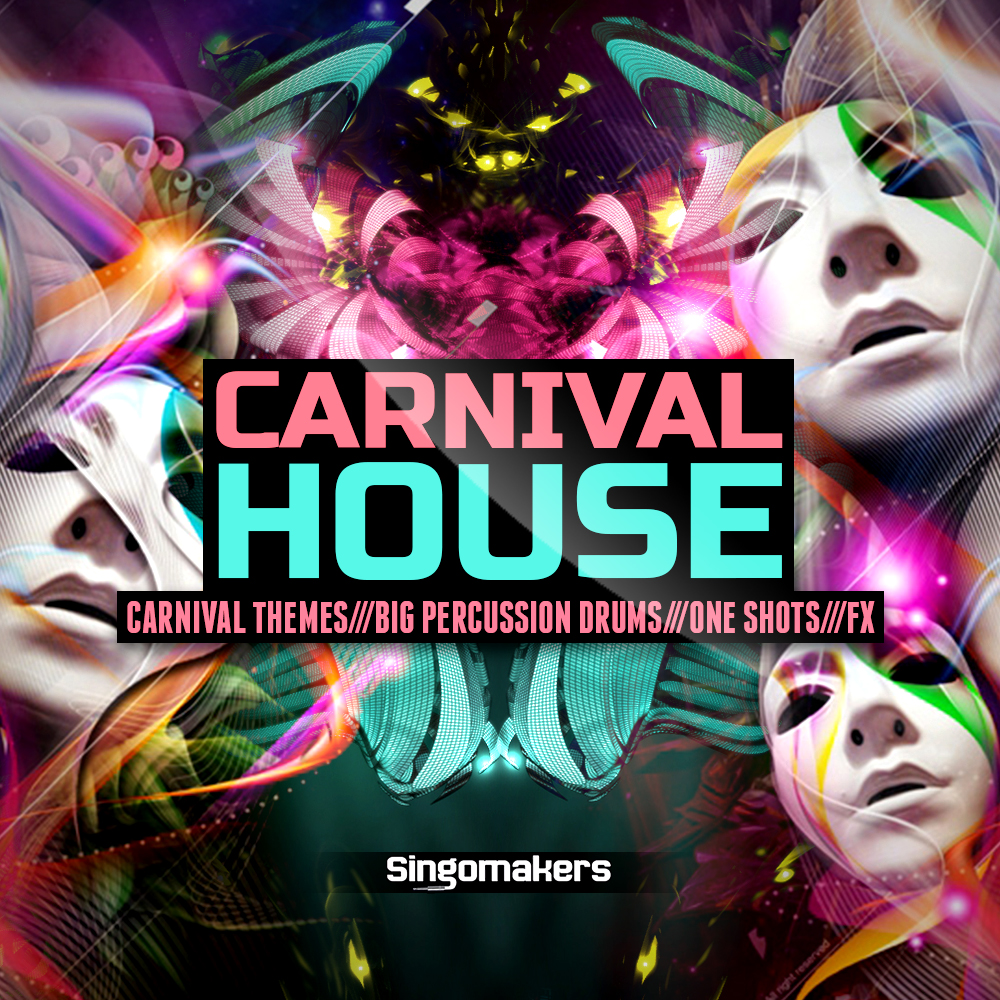 Carnival House Sounds, Horn Theme Loops, Carnival Percussion,