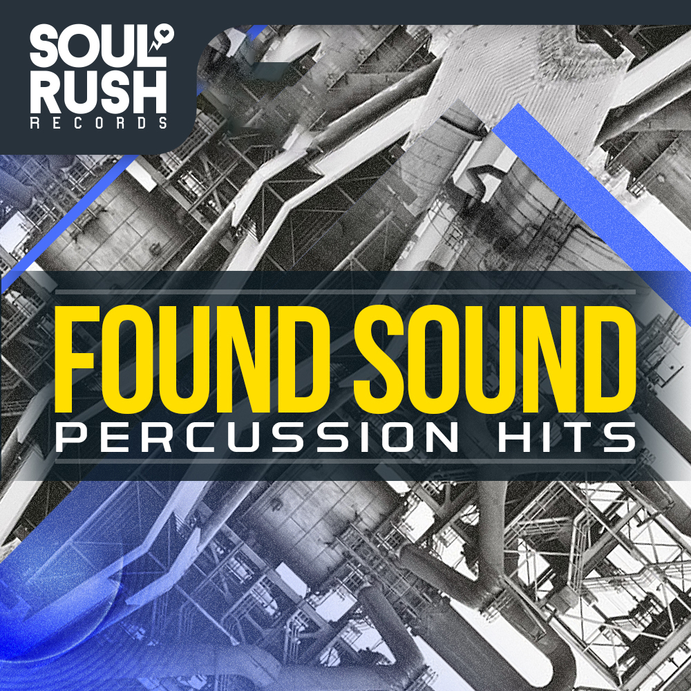 Found Sound Percussion Hits, Soul Rush Records, Royalty-Free Found