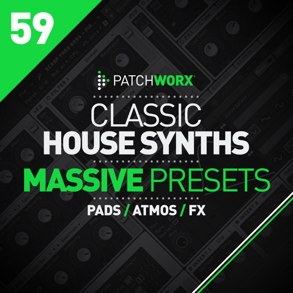 Royalty Free House MIDI files, Classic House Synth Presets, Native