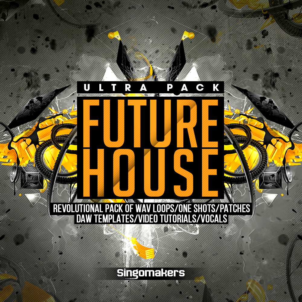 Future House Samples, Big Room Ultra Sample Pack, EDM MIDI Files