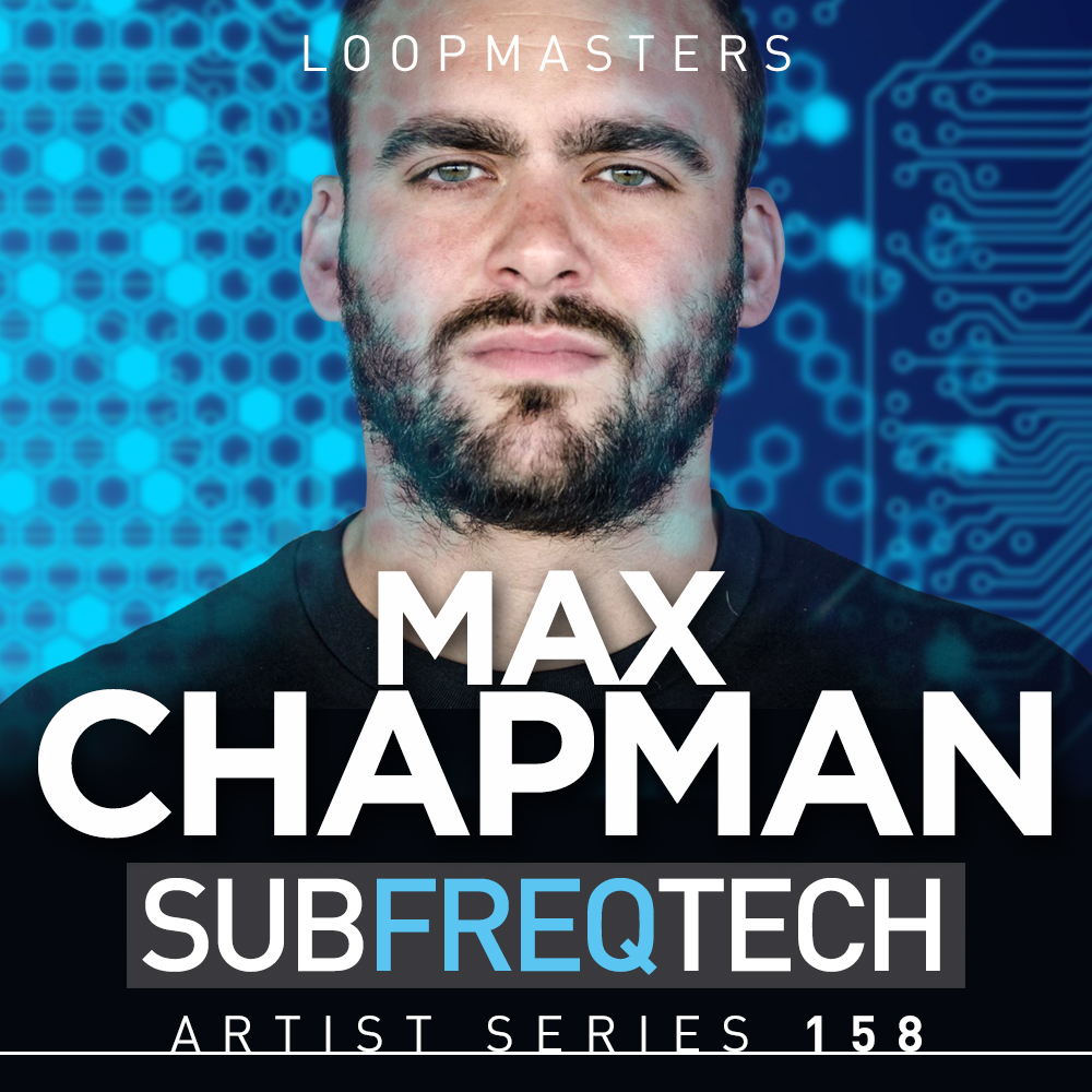 Max Chapman Royalty Free Tech House Samples, Deep Synths and Sub Bass