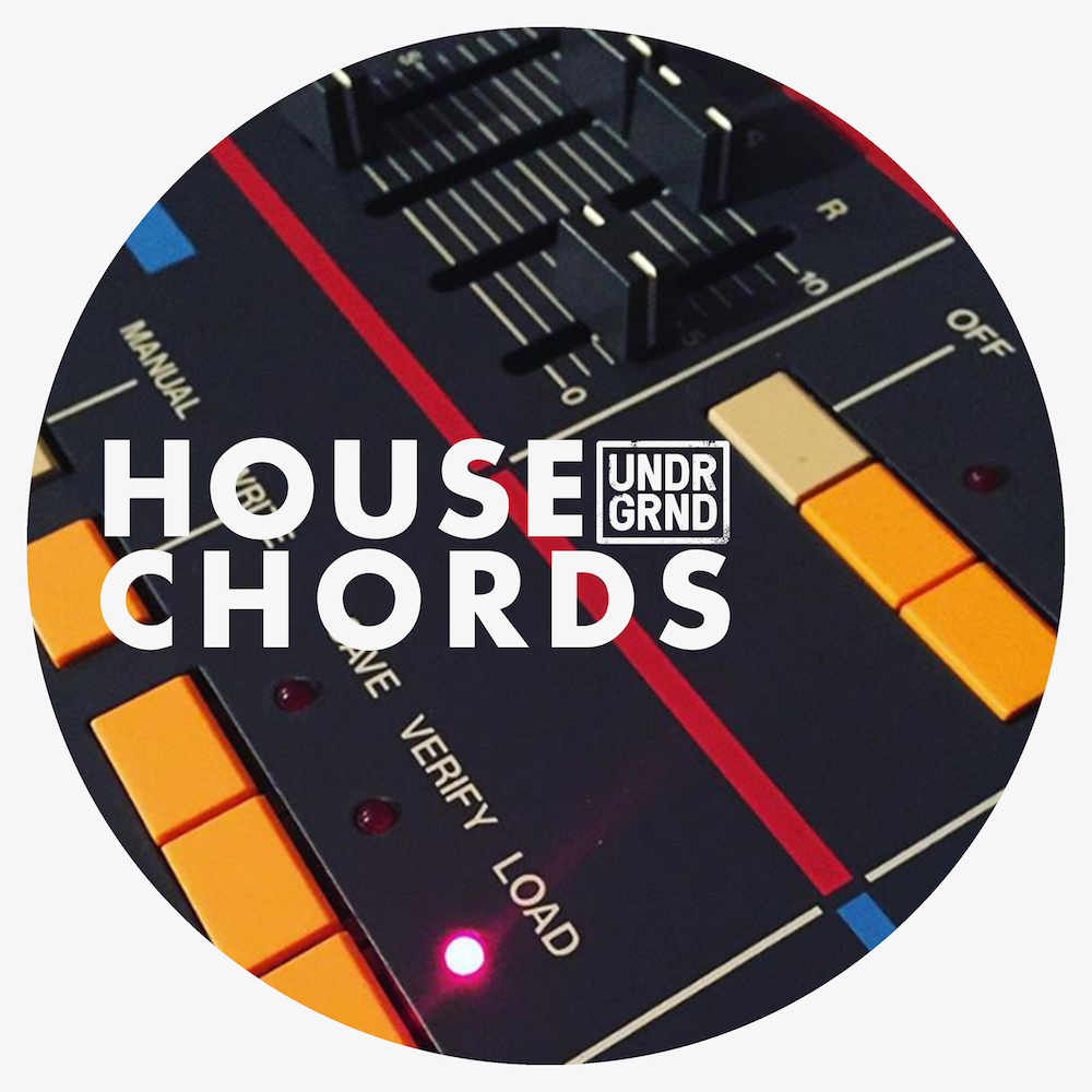 House Chord Loops, Analogue Chord Sounds, Major Chord Stabs