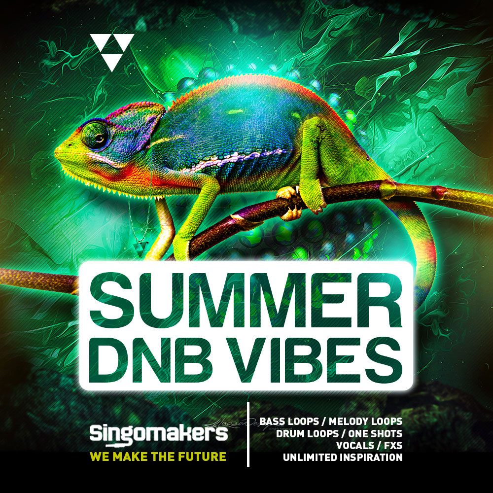 Summer DnB Loops, Drum & Bass Samples, Singomakers, D&B MIDI Files