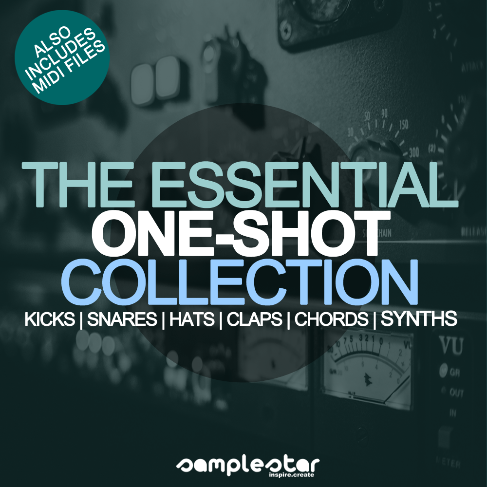 Samplestar, The Essential One Shot collection, House Drum One Shots,