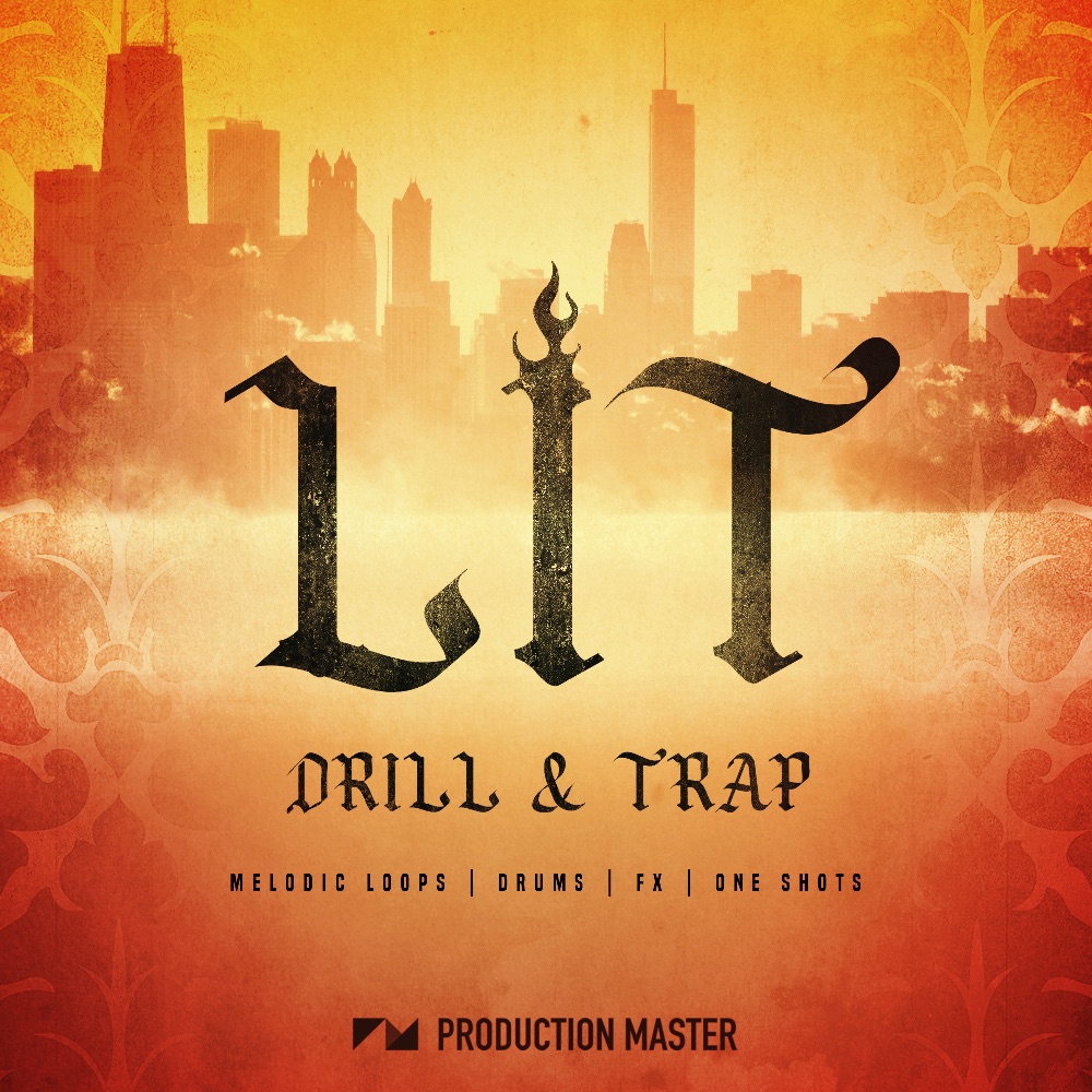 Black Octopus, Lit Drill & Trap, Trap Drum Loops, 808 Loops For Drill,