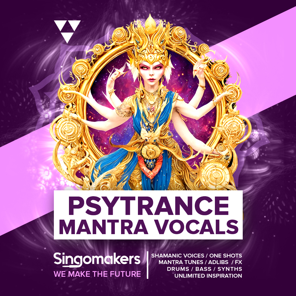 Psytrance Vocals, Mantra Vox Loops, Shamanic Voices, Gated Female