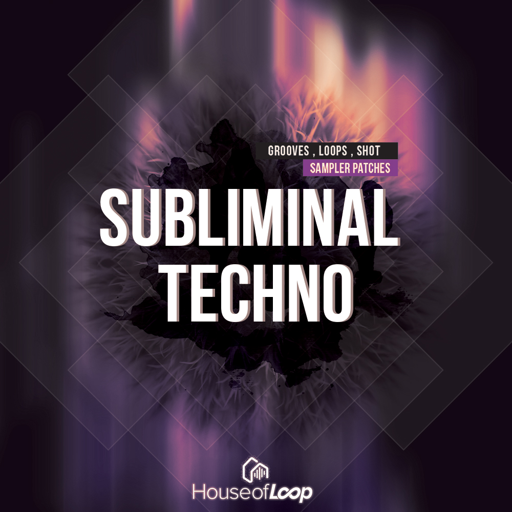 Subliminal Techno Loops, Techno Drum Beats, Bass Loops for Tech