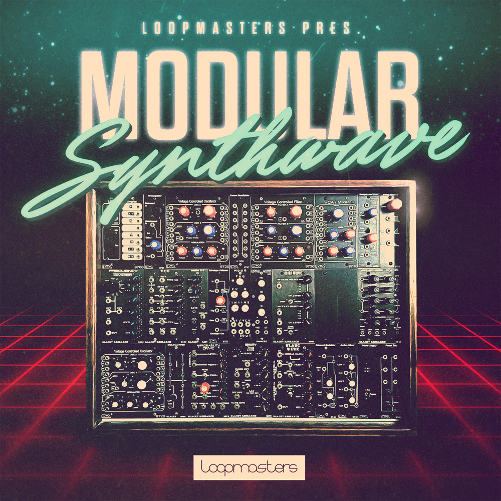 Royalty Free Synthwave Samples, Modular Synthetic Sounds, Modular
