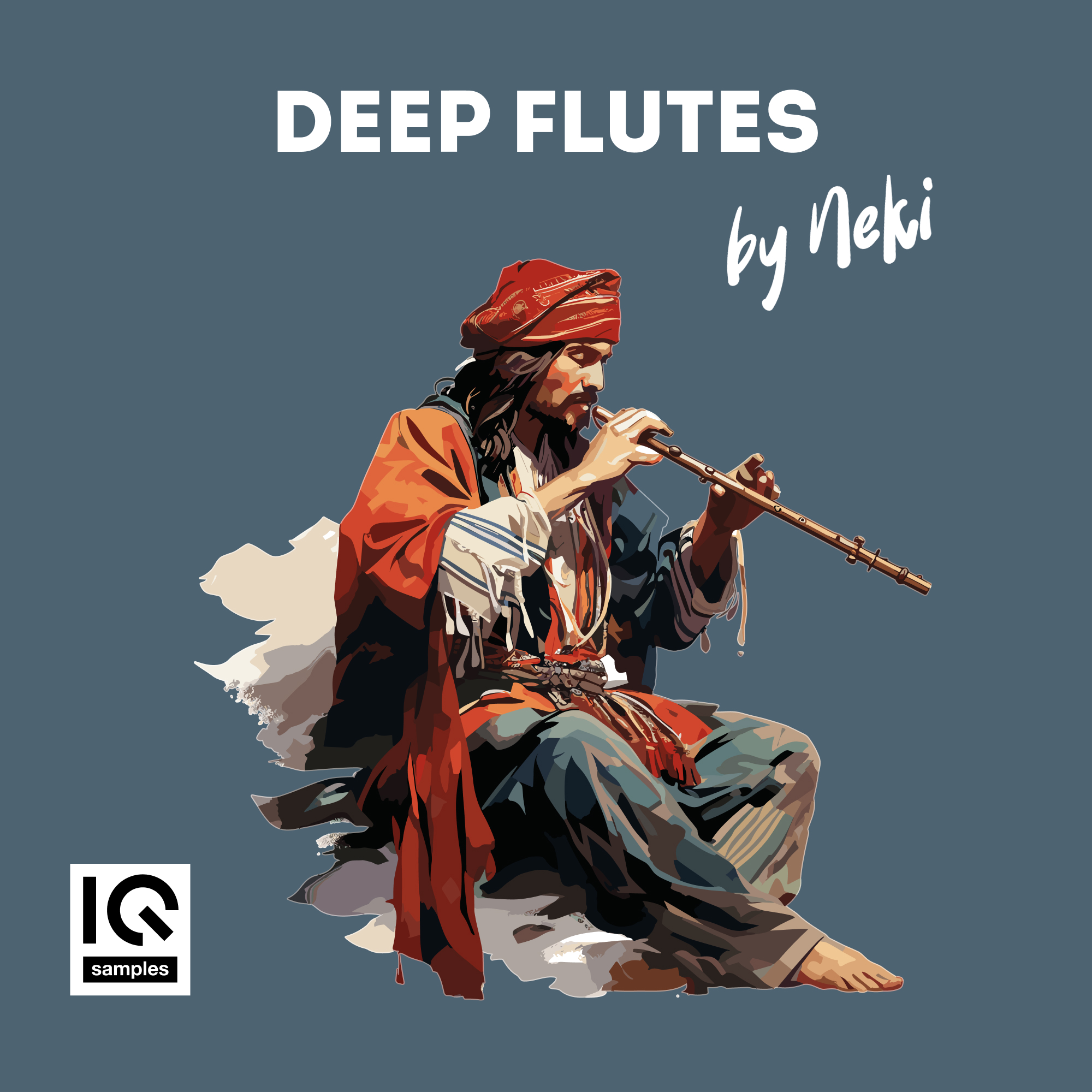 Deep Flutes by Neki, IQ Samples, Royalty-Free Samples, Live Flute