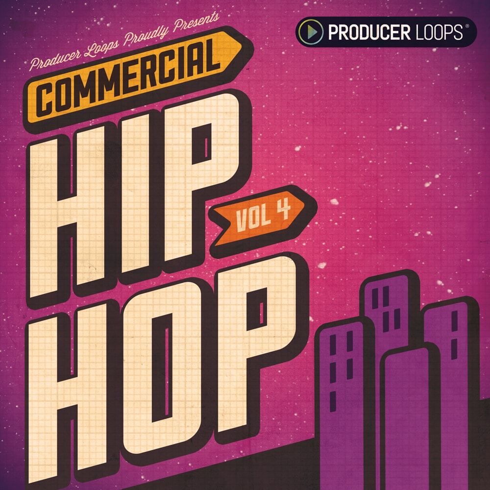 Producer Loops, Commercial Hip Hop Vol 4, Hip Hop Construction Kits,