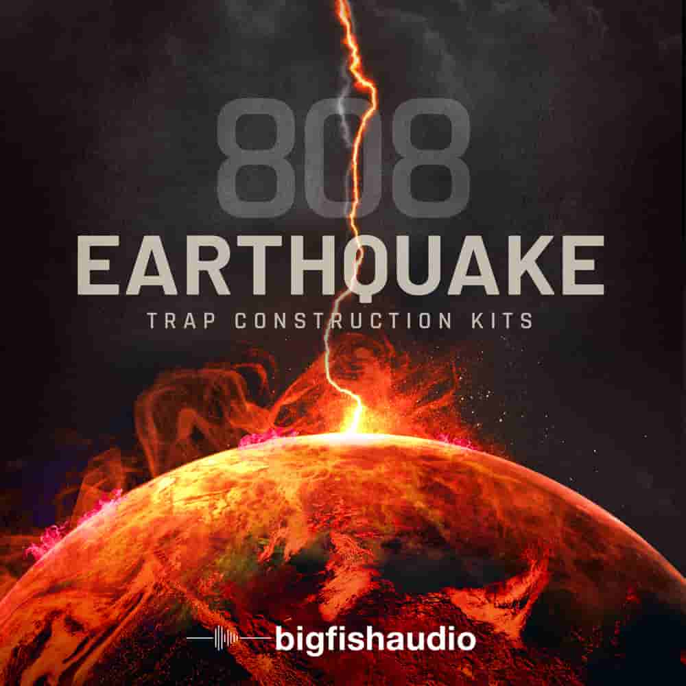 808 Earthquake, Big Fish Audio, Royalty-Free Samples, 808 Drum Loops,