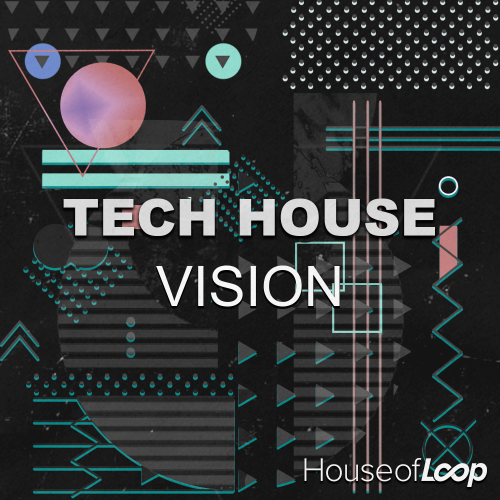 Tech House Sounds, House Of Loop Samples, 125BPM Drum Kit Loops, Tech