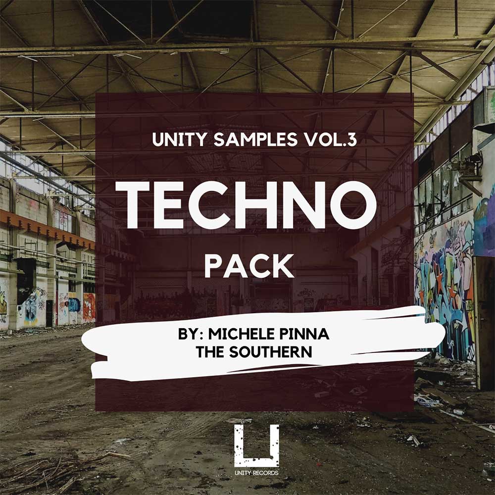 Unity Samples, Volume 3, Techno Drum Loops, Synths For Techno, Techno