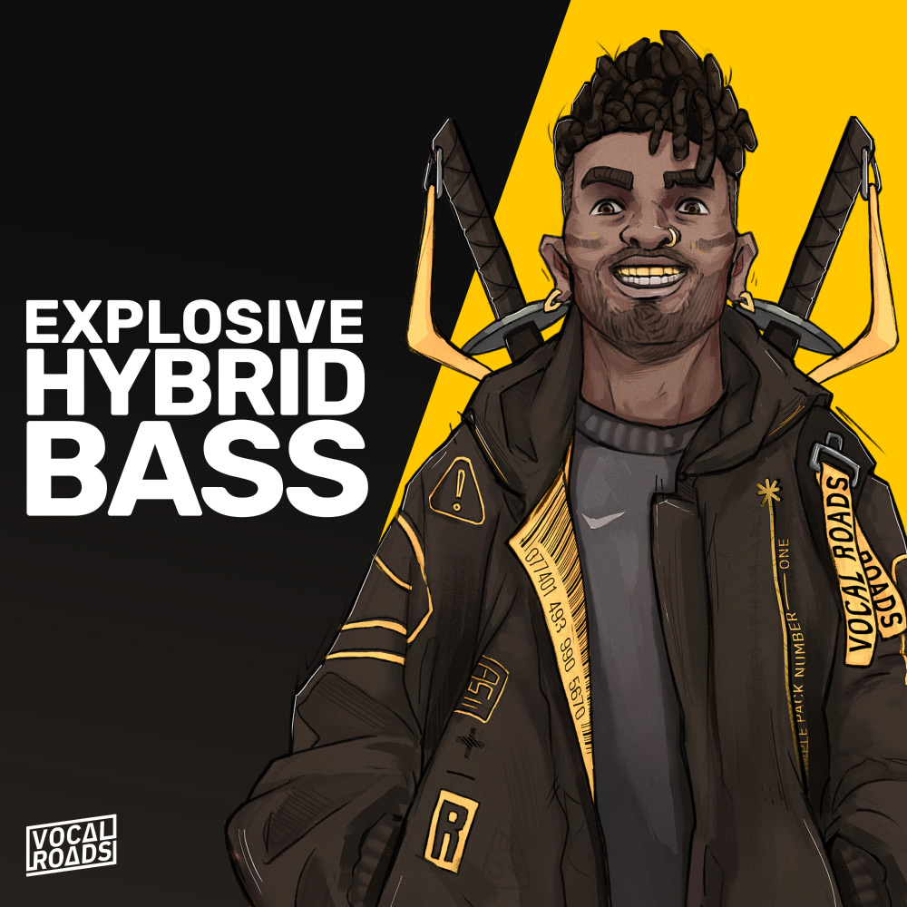 Explosive Hybrid Bass, Vocal Roads, Royalty-Free Samples, Hybrid