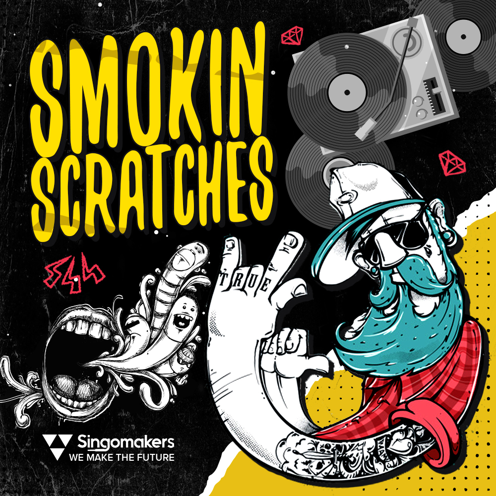 Smokin Scratches, Vinyl Scratch Samples, Hip Hop music Scratch FX,