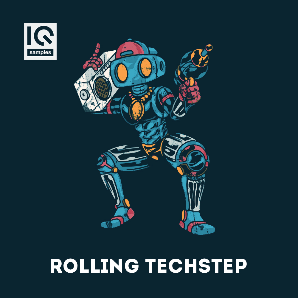 Rolling Techstep, Drum & Bass Sounds, IQ Samples, Techstep Beats,