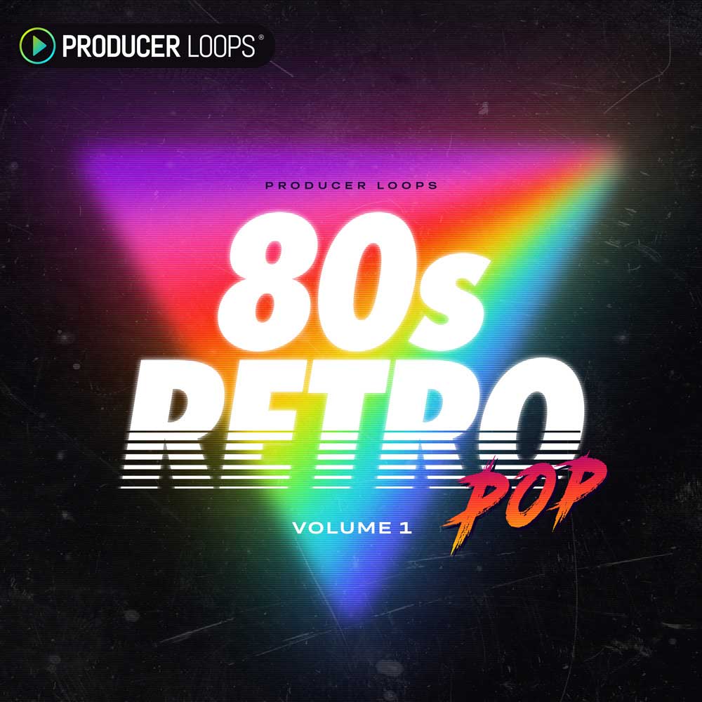 80s Retro Pop - Volume 1, Producer Loops, Royalty-Free Samples,