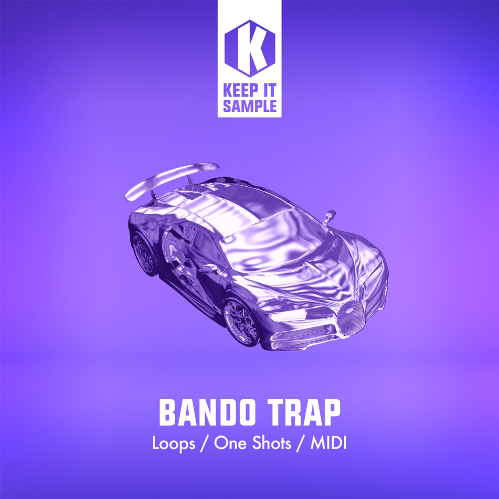 Bando Trap, Trap Beats, 4/4 Kick Drum Loops, Underground Hip Hop