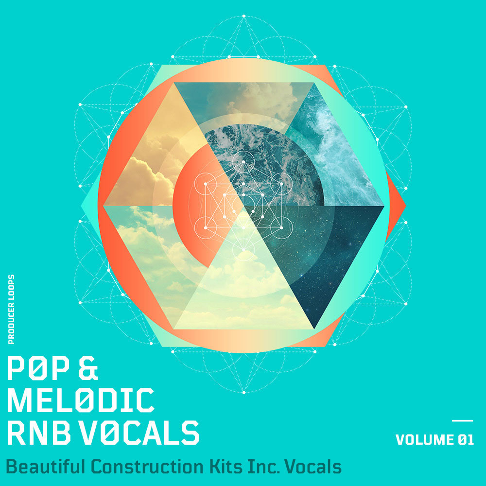 Producer Loops, Pop & Melodic RnB Vocals 1, Pop Construction Kits