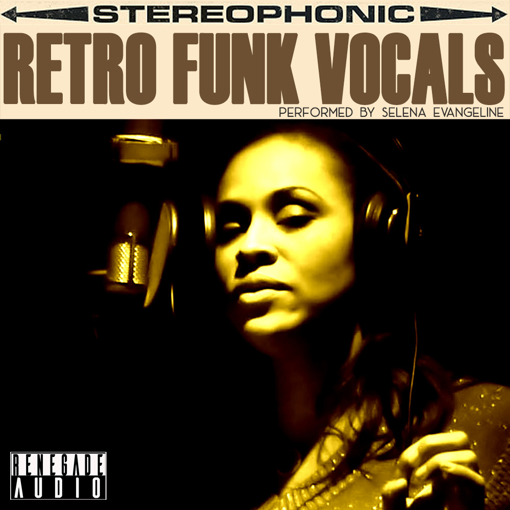 Retro Funk Vocals, Selena Evangeline Vocal Samples, Female Soul Vocal
