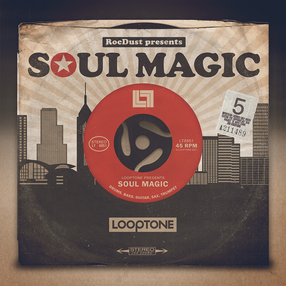 Soul Magic, Soul Royalty Free Samples, Live Instruments, Funk Bass