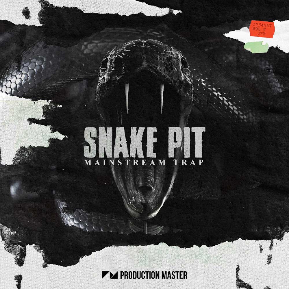 Production Master, Snake Pit - Mainstream Trap, Trap Drums, Bass Loops
