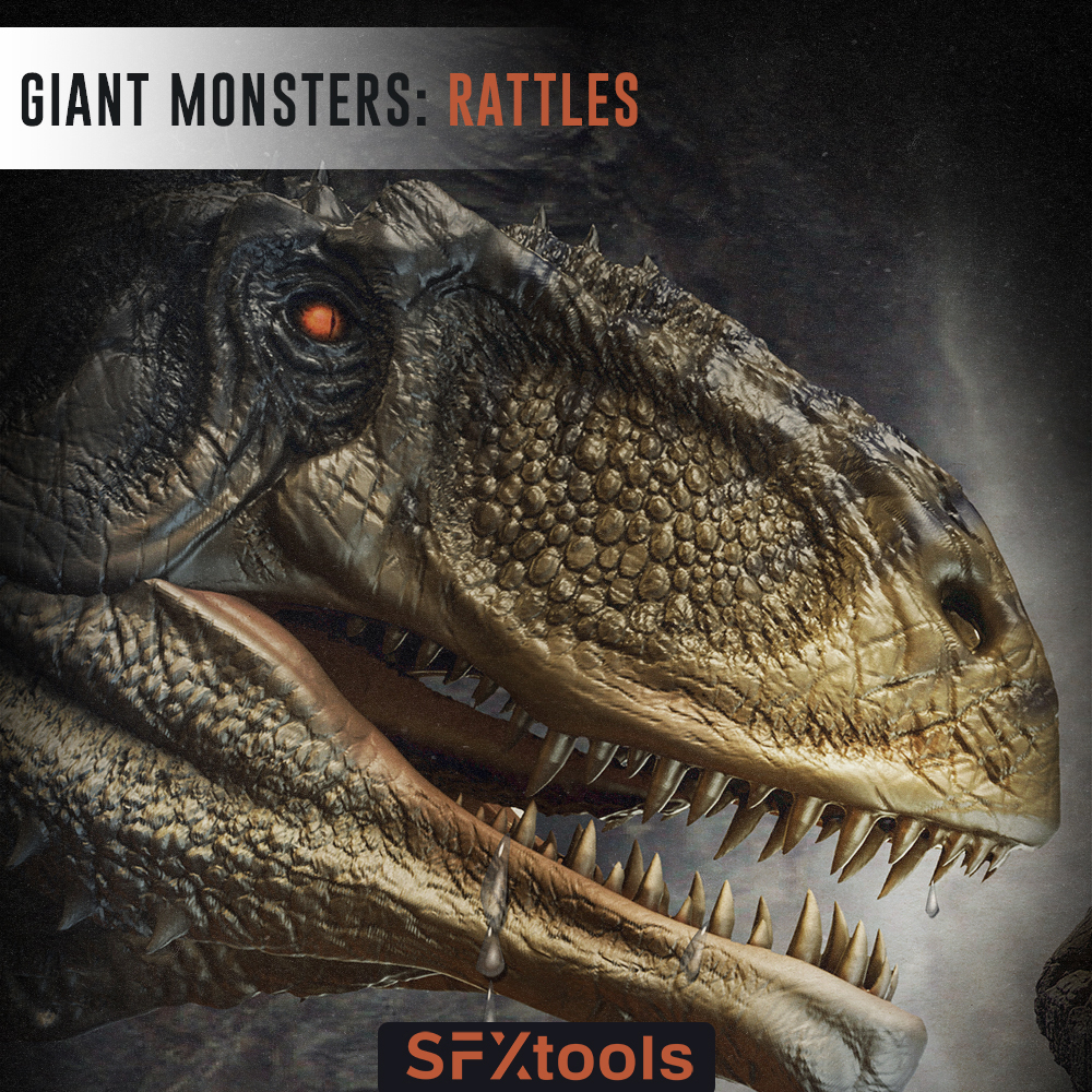 Giant Monsters: Rattles, Horror Game SFX, Fantasy Game Sounds, Horror