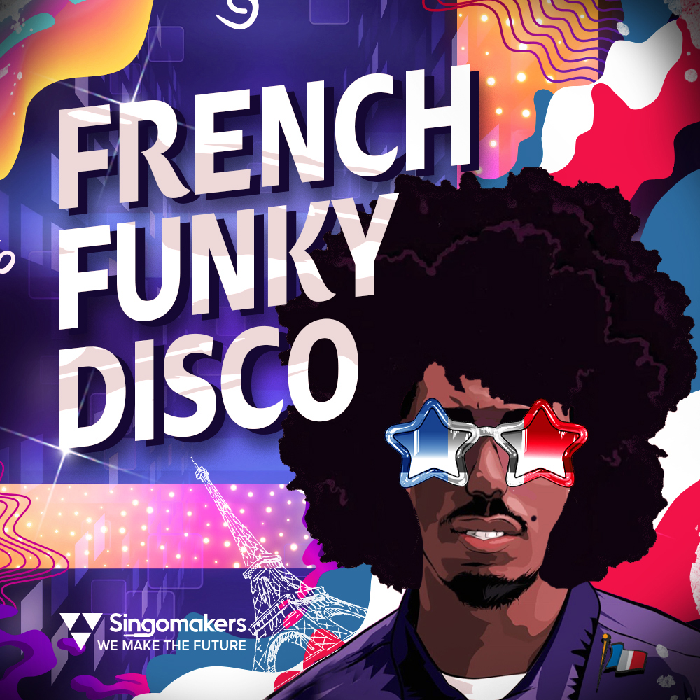 French Funky Disco, Funky guitars, Live Recorded Disco Sounds, Vintage
