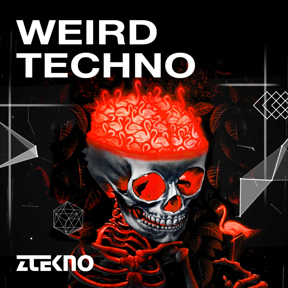 Weird Techno, ZTEKNO Sounds, Techno Drum Loops, Techno Acid Loops,