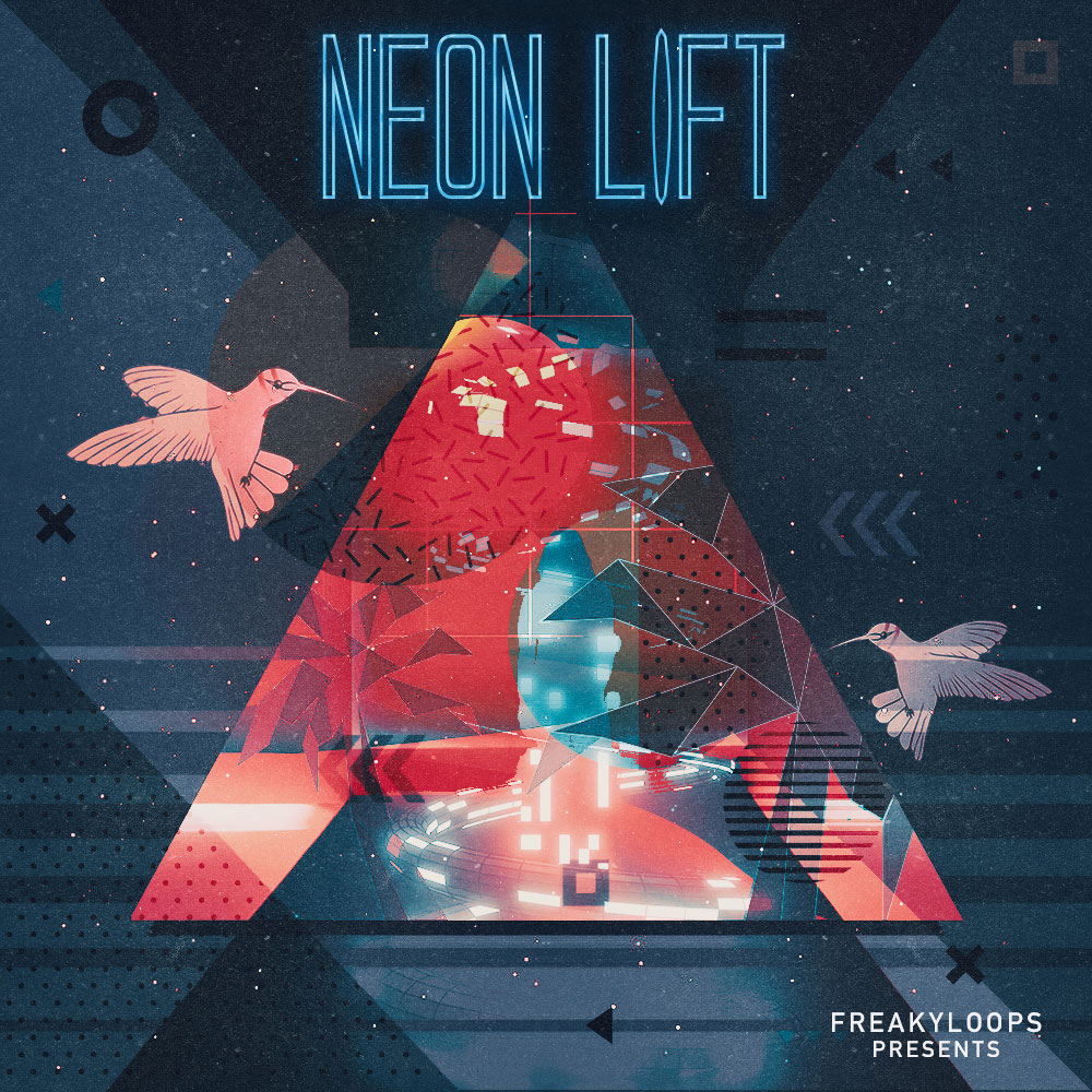 Neon Lift: Neon Electronica, Retrowave Sounds, Synthwave Samples,