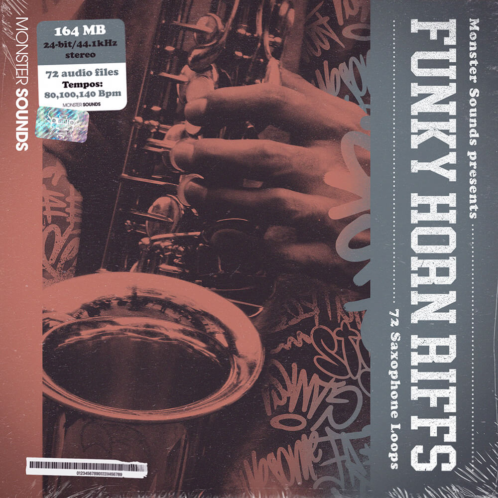 Royalty Free Funk Samples, Funk Saxophone Loops, Baratone Saxophone