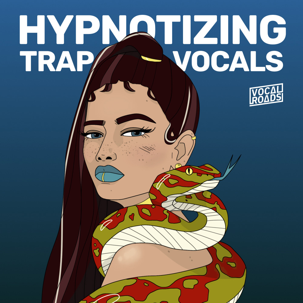 Hypnotizing Trap Vocals, Downtempo Trap Vox, Female Vocal Loops, Vocal