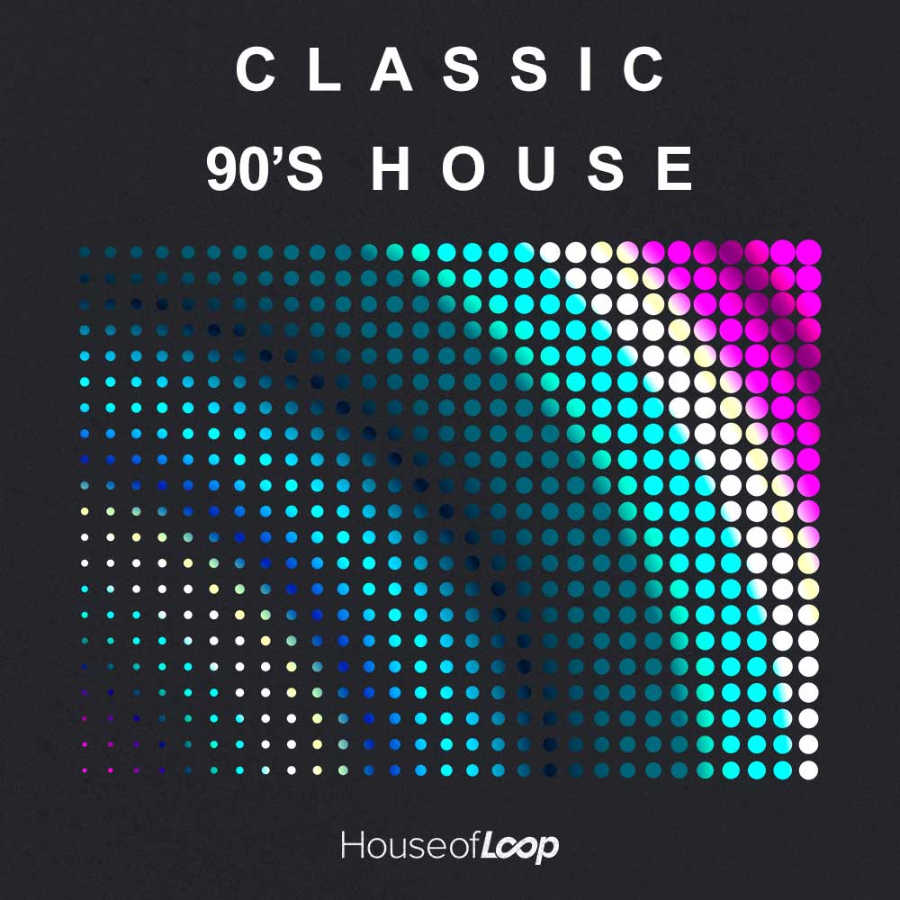 Classic 90’s House, House Of Loop, Vintage House Music Synth Loops